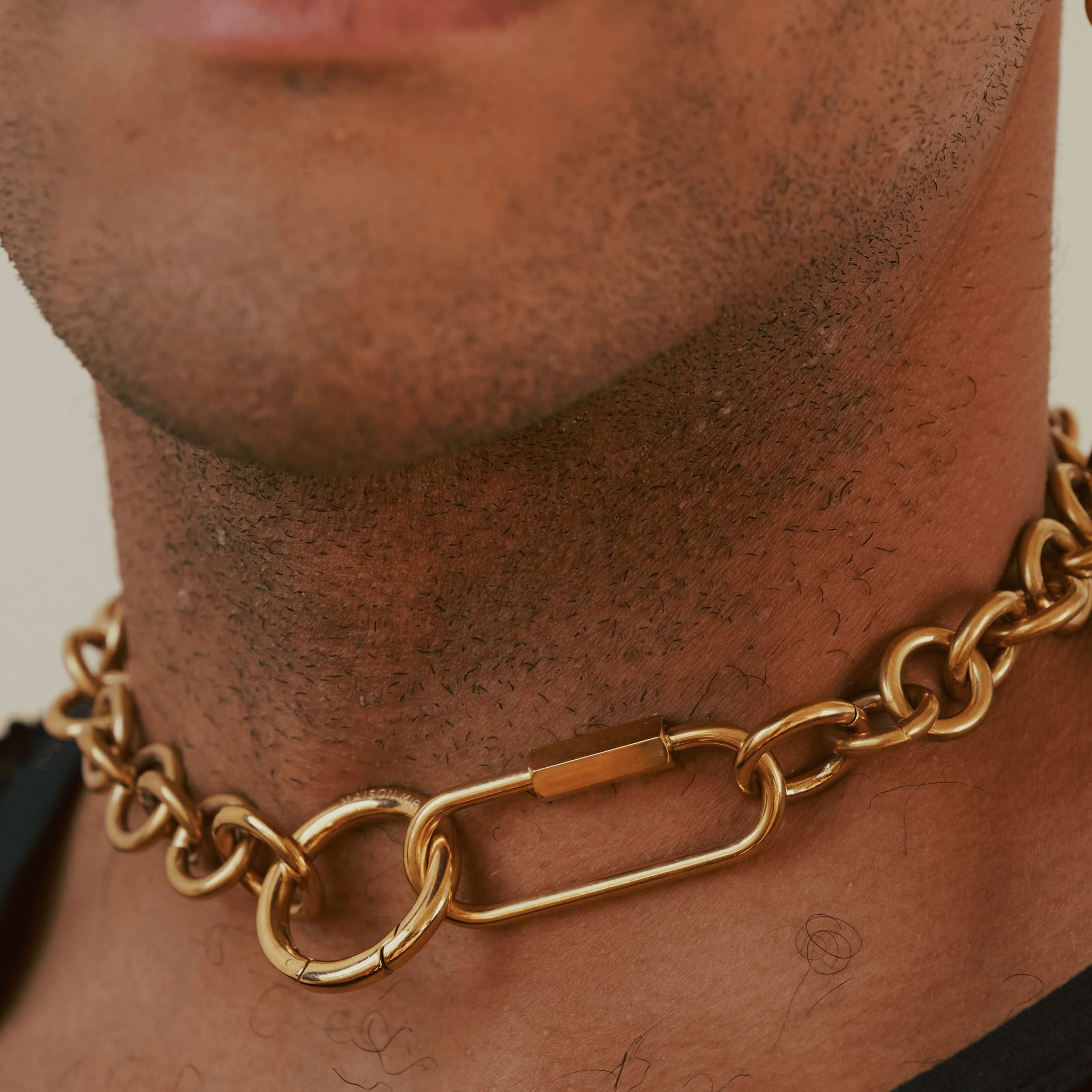 Bubble Lock Necklace