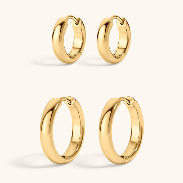 Bold Hoops Duo