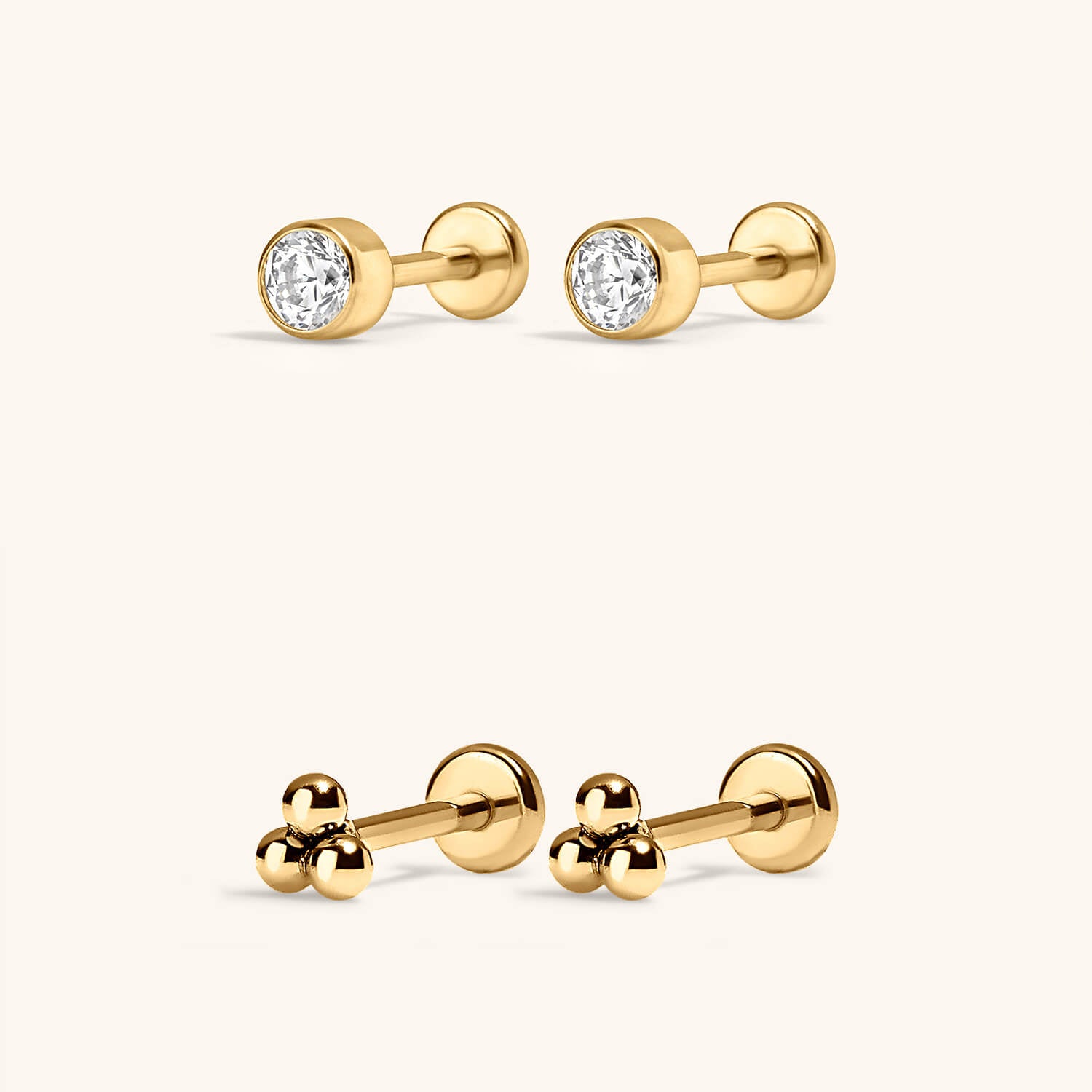 The Minimalist Nap Earrings® Duo
