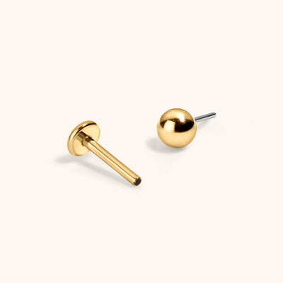 Cartilage Earrings and Flat Back Earrings